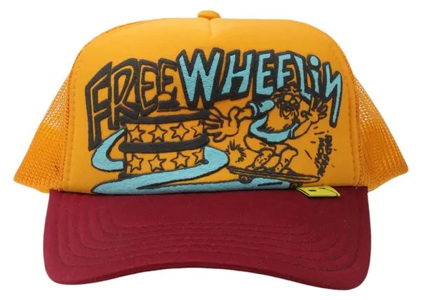 Kapital Free Wheelin Trucker Cap - Gold
