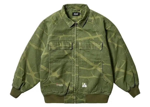 PALACE Canvas Bomber Jacket