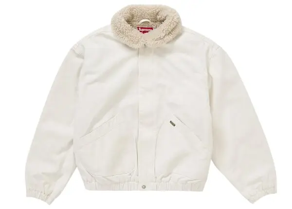Supreme Bomber Jacket - White