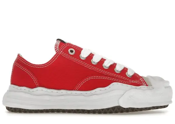 Mihara Yasuhiro Hank Og Sole Canvas Low - Red