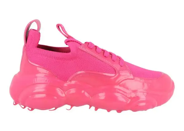 Moschino Teddy Bear Sole Sneakers - Fuchsia