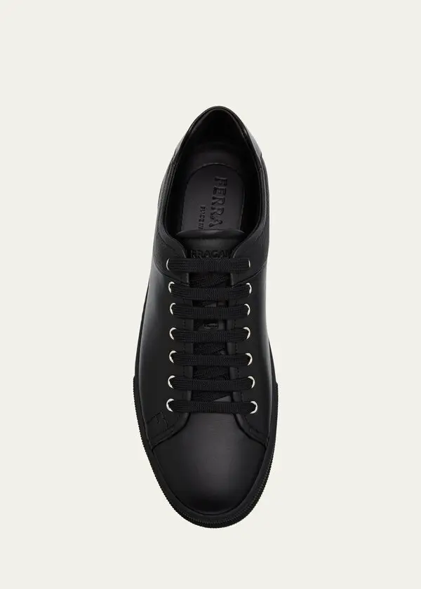FERRAGAMO Clayton Low-top Sneakers - Black