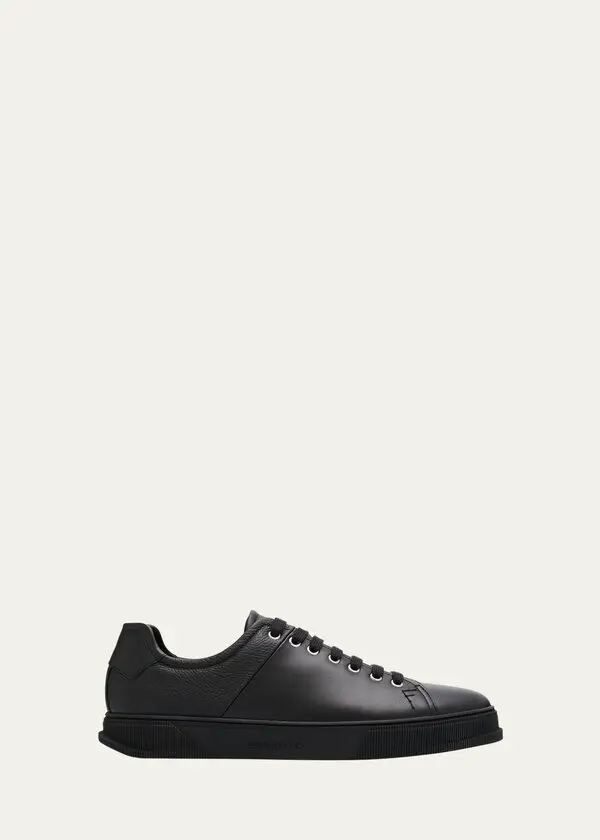 FERRAGAMO Clayton Low-top Sneakers - Black
