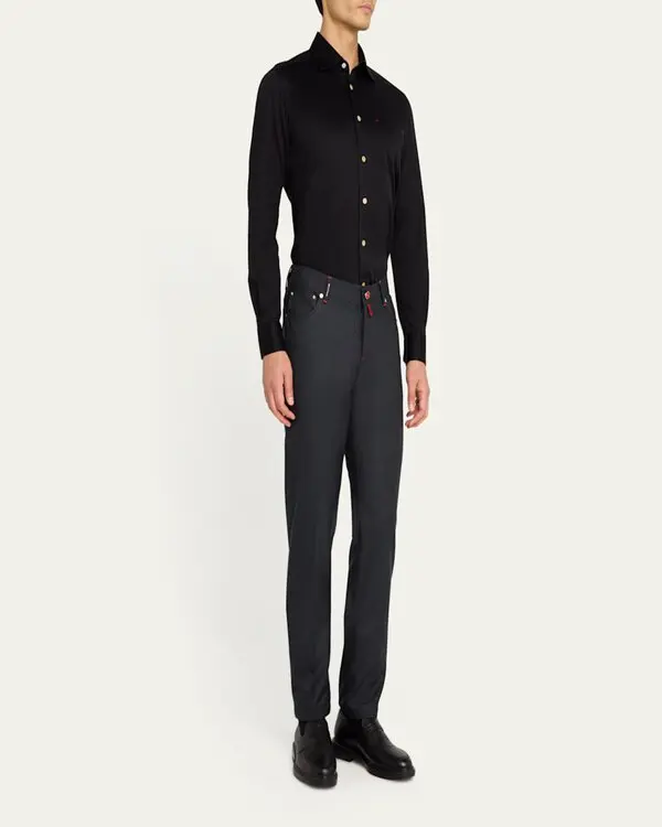 Kiton Nerano Stretch Sport Shirt