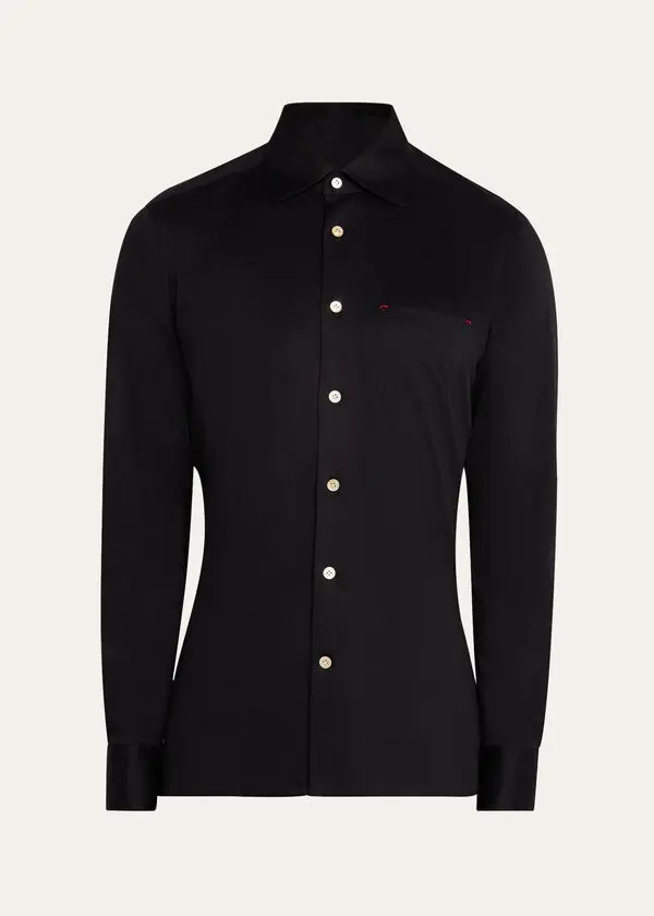 Kiton Nerano Stretch Sport Shirt