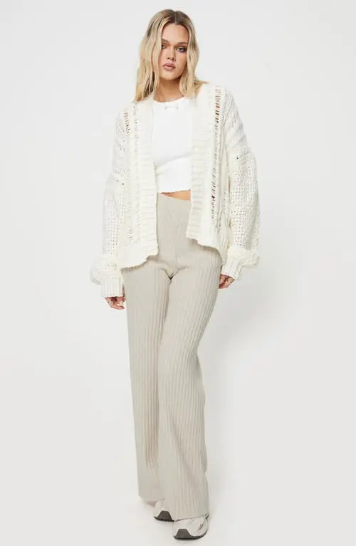 Princess Polly Abner Open Stitch Cardigan