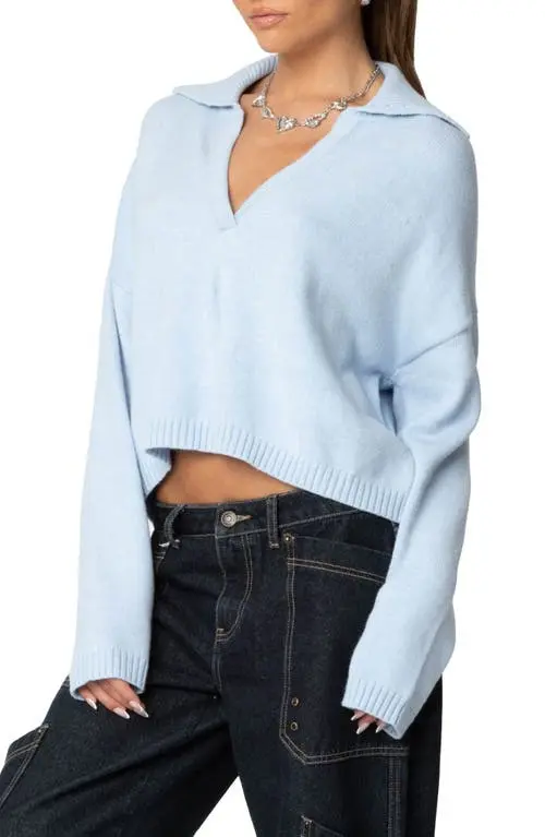 EDIKTED Marcie Oversize Crop Sweater