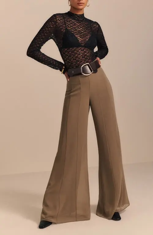 REFORMATION Nell Turtleneck Jersey Top