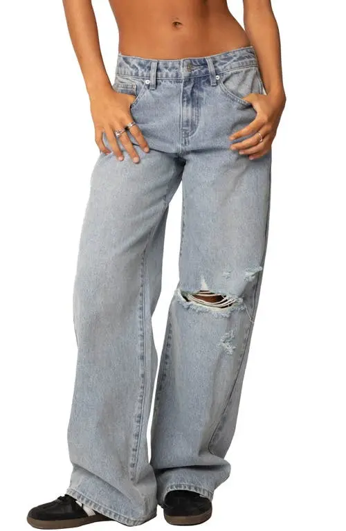 EDIKTED Adam Wide Leg Jeans