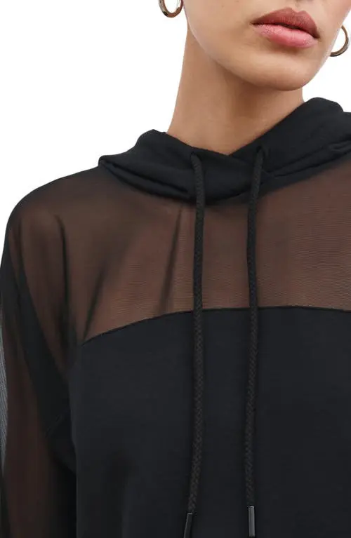 MARCELLA Park Sheer Mesh Hoodie