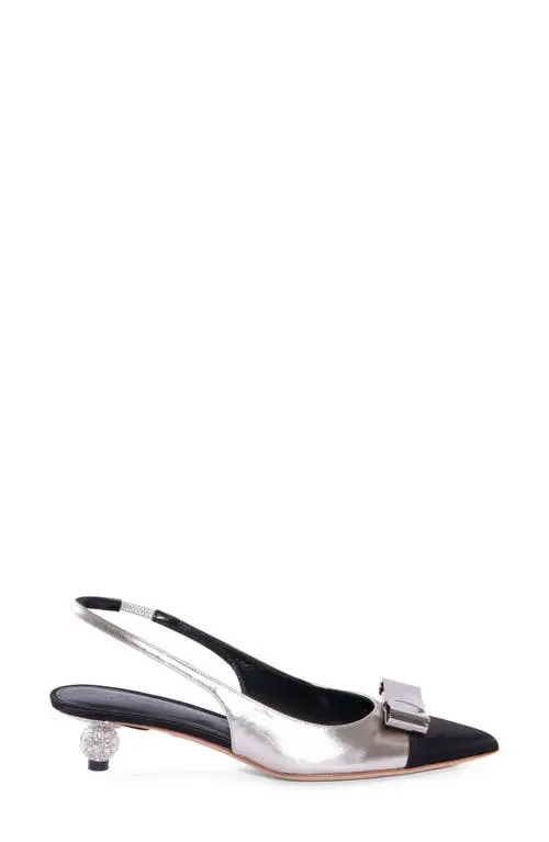 Giambattista Valli Pointed Toe Slingback Pump