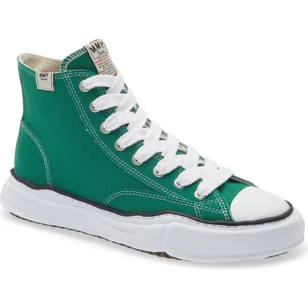 Mihara Yasuhiro Peterson High-top Sneaker - Green