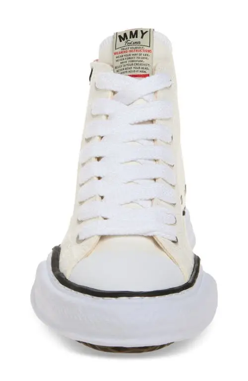 Mihara Yasuhiro Peterson High-top Sneaker - White