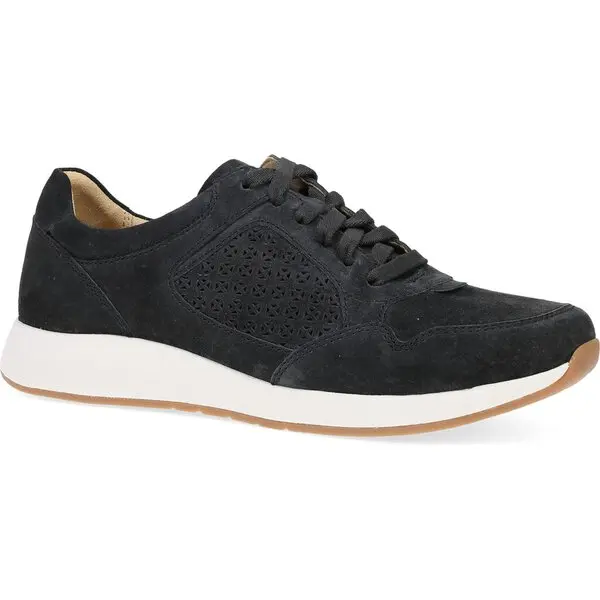 Dansko Catie Suede Sneaker - Black Suede