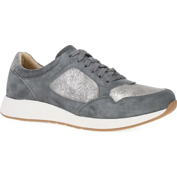 Dansko Catie Suede Sneaker - Grey/pewter