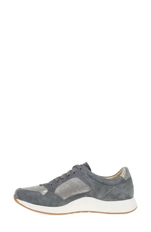 Dansko Catie Suede Sneaker - Grey/pewter