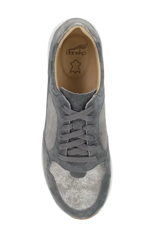Dansko Catie Suede Sneaker - Grey/pewter