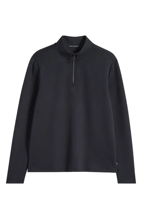 Robert Barakett Hanwell Half Zip Pullover - Black