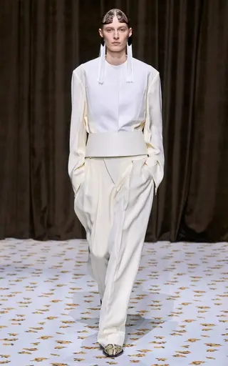 JIL SANDER Crepe Suiting Jacket