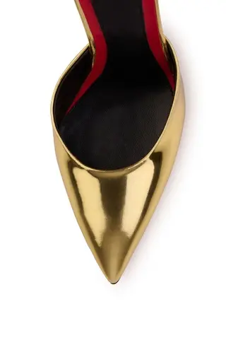 MAISON ERNEST Lux Metallic Leather Mules