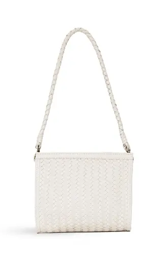 BEMBIEN Cece Woven Leather Shoulder Bag