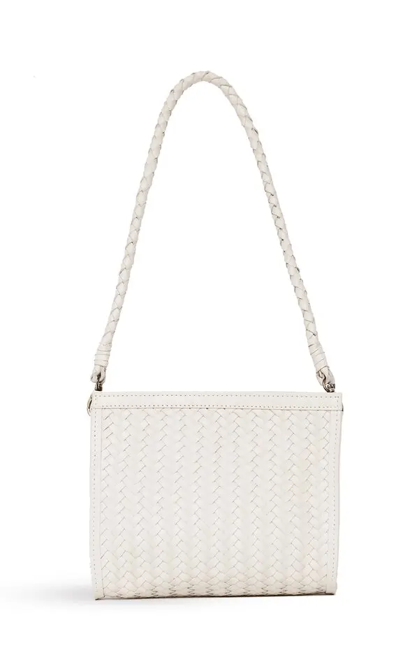 BEMBIEN Cece Woven Leather Shoulder Bag