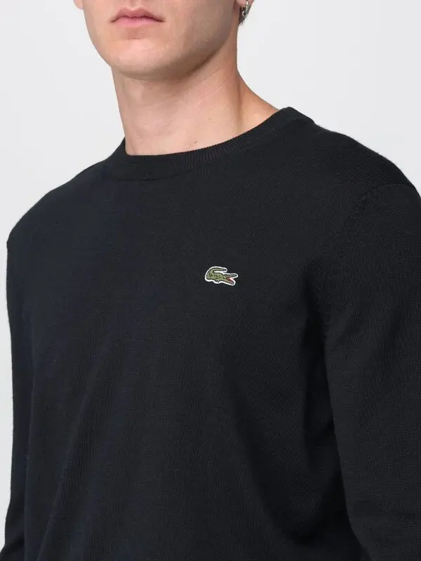 Lacoste Crew Neck Sweater - Black