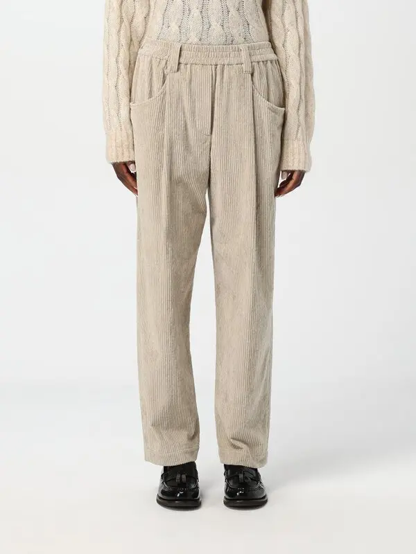Brunello Cucinelli Pants - Pearl