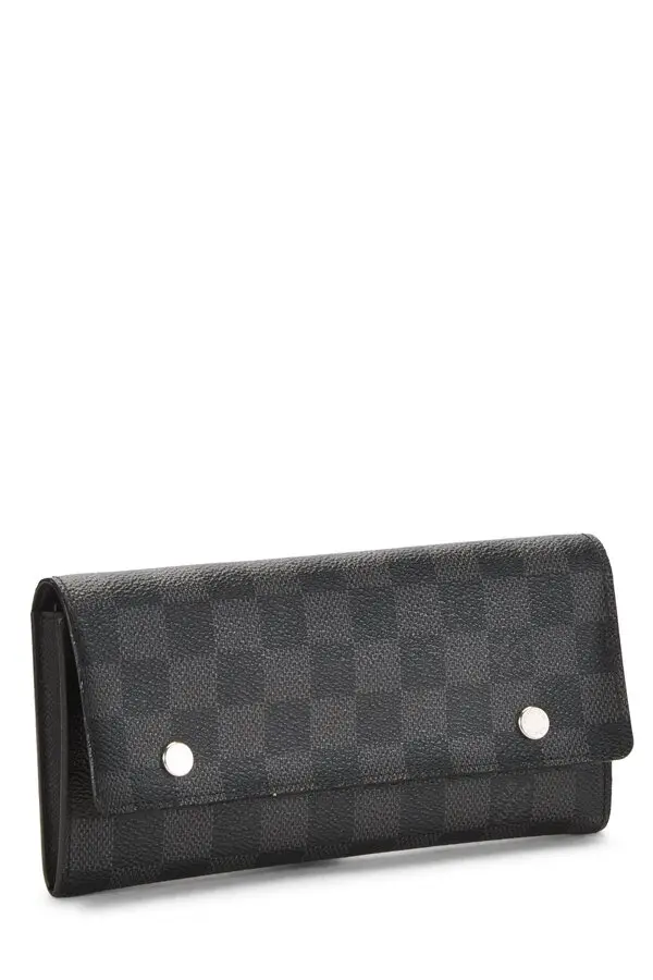 LOUIS VUITTON Damier Graphite Compact Modulable Long Wallet