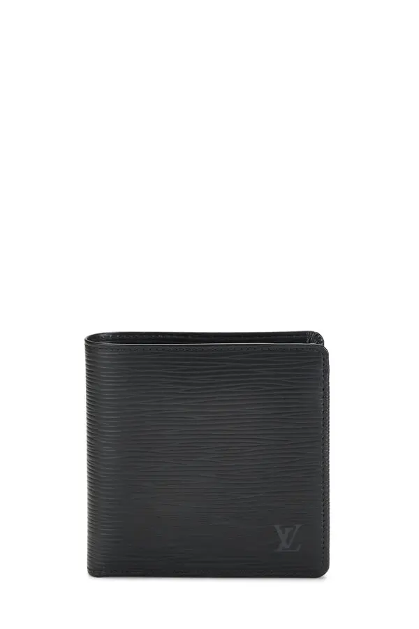 LOUIS VUITTON Epi Marco Wallet - Black