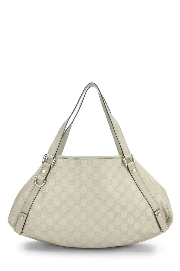 Gucci Abbey Tote - White