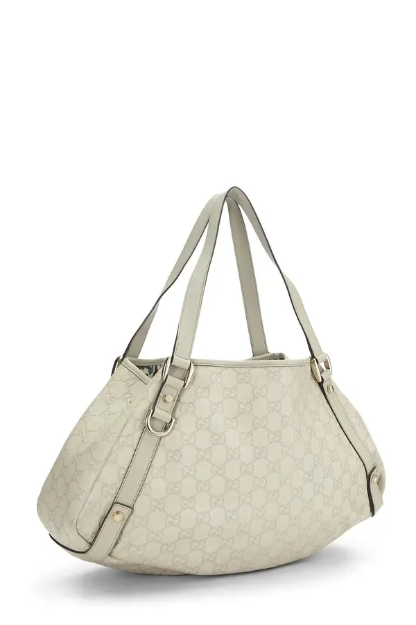 Gucci Abbey Tote - White