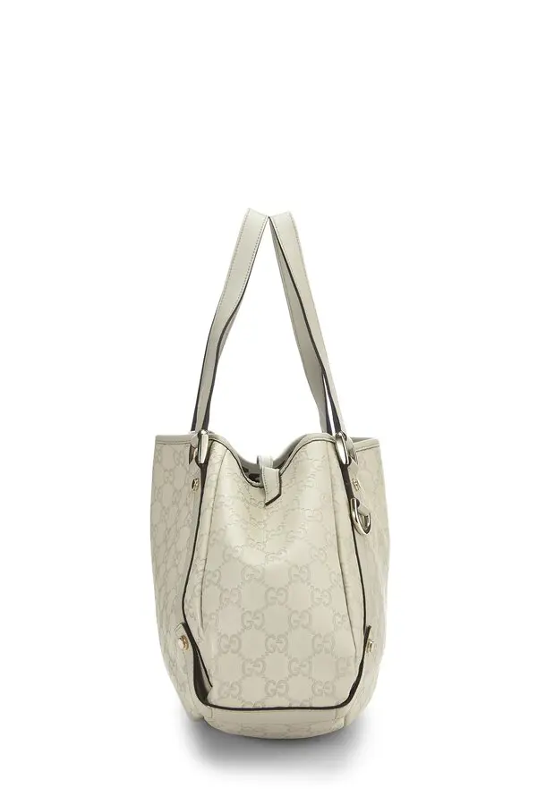 Gucci Abbey Tote - White