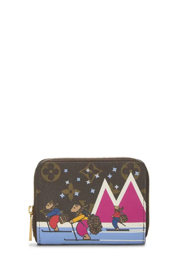 LOUIS VUITTON Monogram Canvas Illustre Zippy Coin Purse