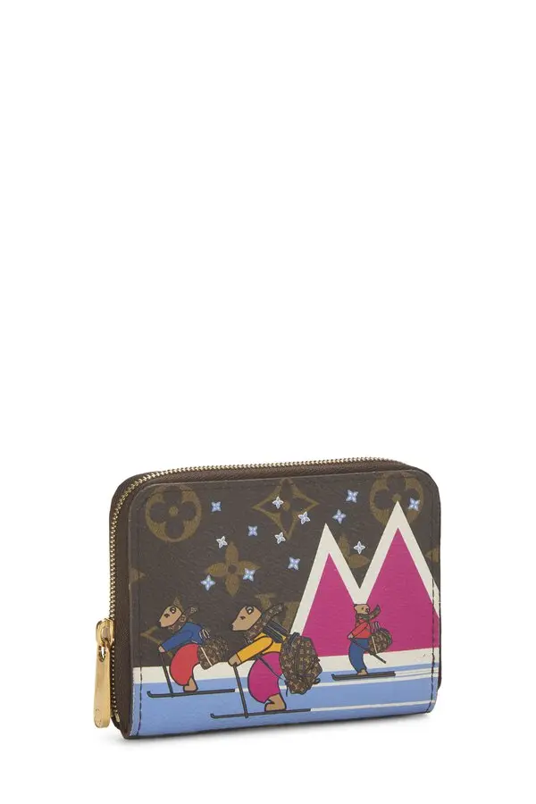LOUIS VUITTON Monogram Canvas Illustre Zippy Coin Purse