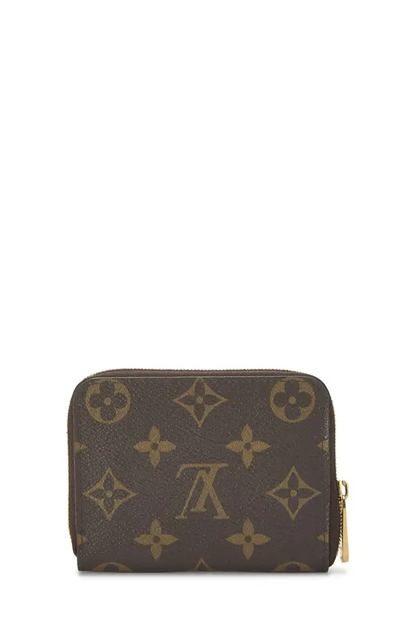 LOUIS VUITTON Monogram Canvas Illustre Zippy Coin Purse