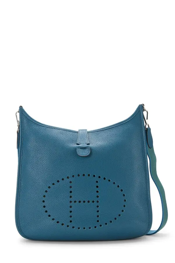 Hermès Evelyne Iii Shoulder Bag - Blue