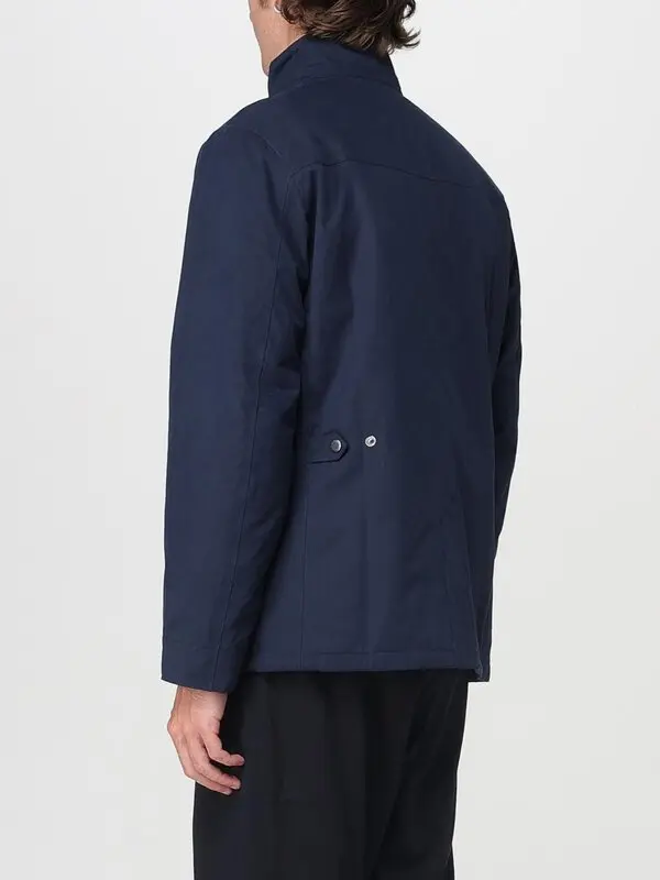 Barbour Waxed Cotton Jacket - Blue