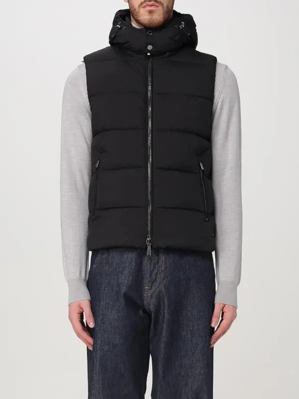 MOORER Suit Vest - Black
