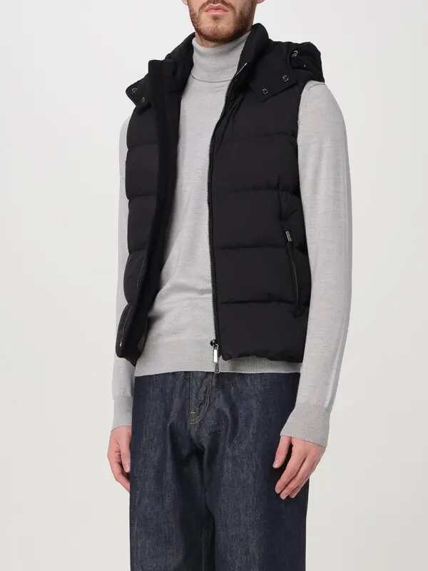 MOORER Suit Vest - Black