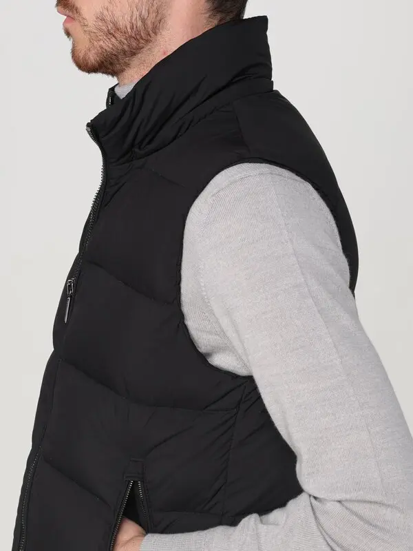 MOORER Suit Vest - Black
