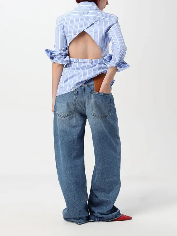 Jacquemus Striped Shirt - Blue