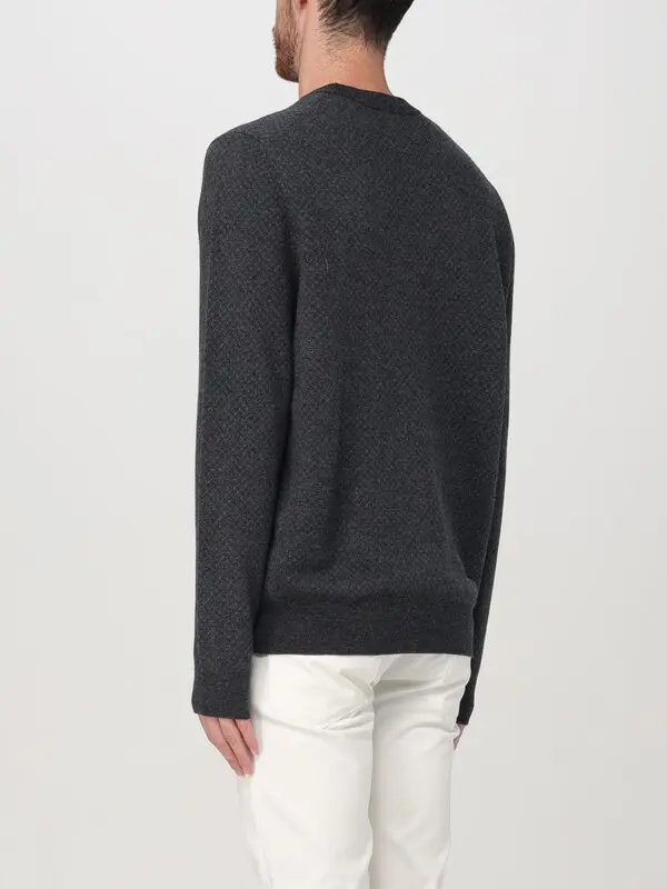 BOSS Geometric Print Pullover Sweater