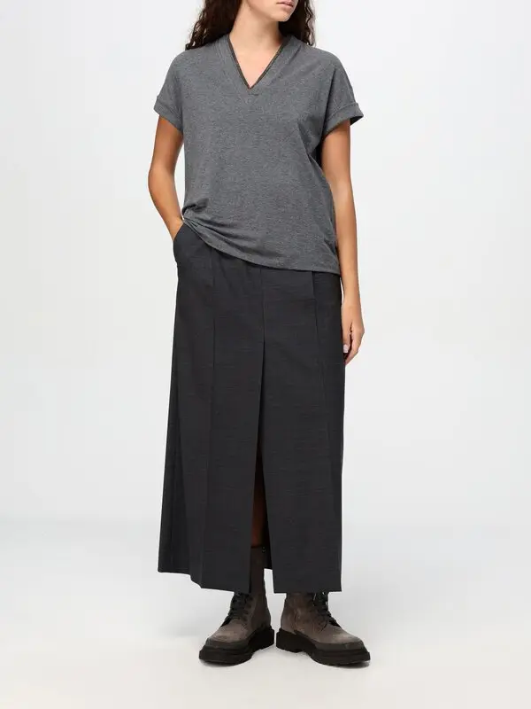 Brunello Cucinelli T-shirt - Lead