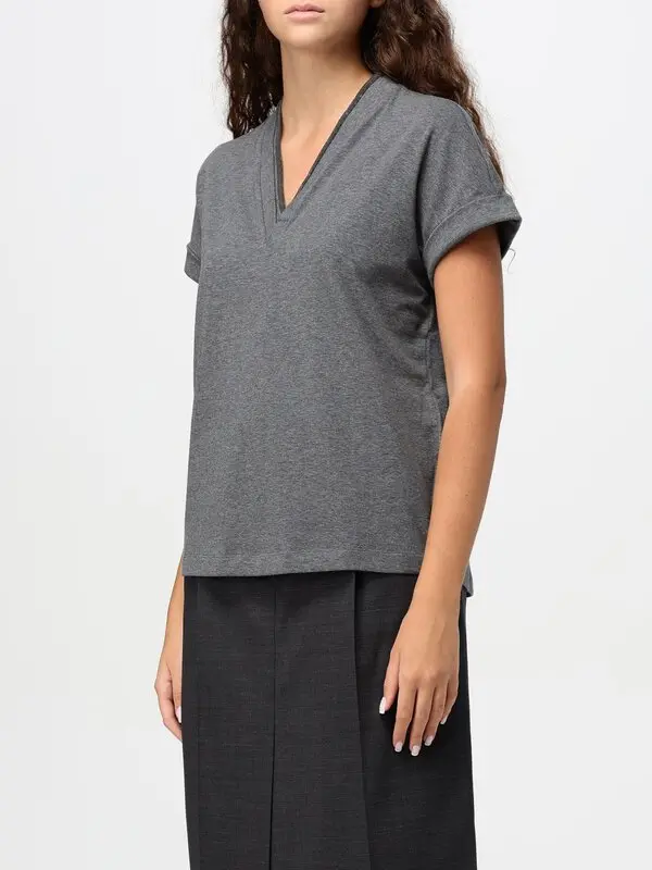 Brunello Cucinelli T-shirt - Lead