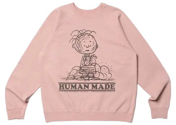 HUMAN MADE X Peanuts #2 Charlie Brown Sweatshirt