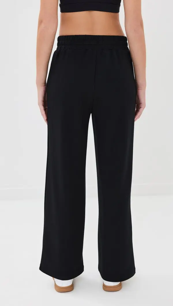 Varley The Petite Wide Leg Pant 28 - Black
