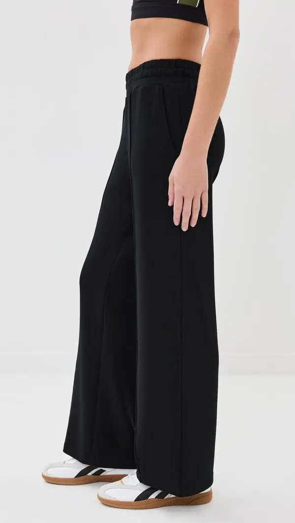 Varley The Petite Wide Leg Pant 28 - Black