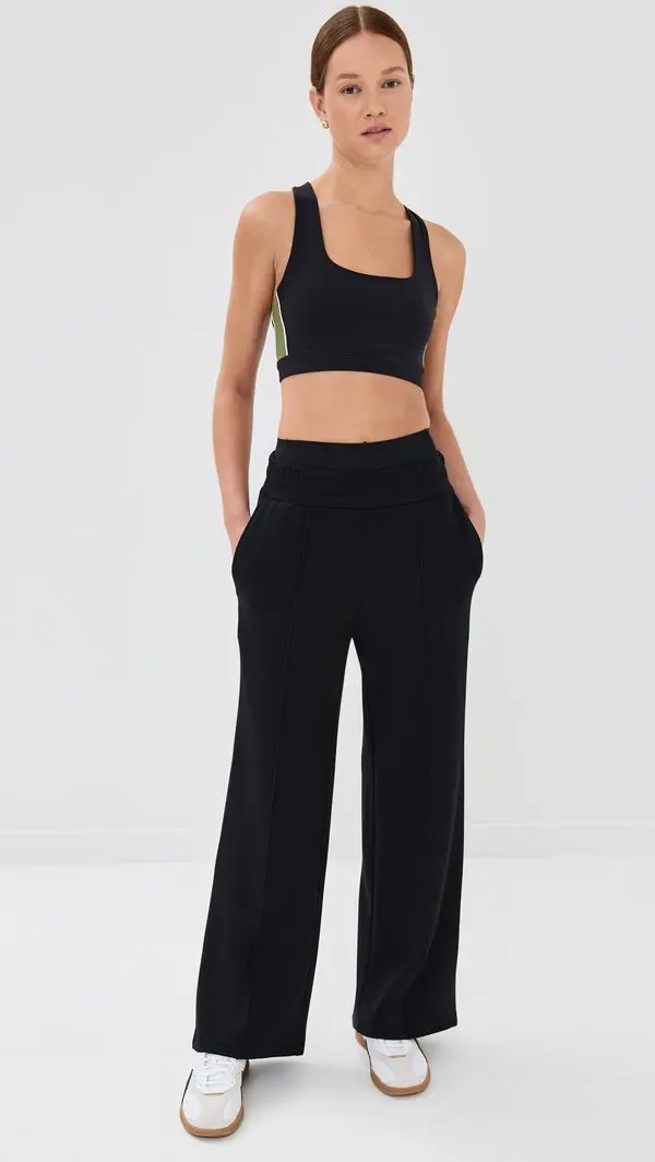 Varley The Petite Wide Leg Pant 28 - Black