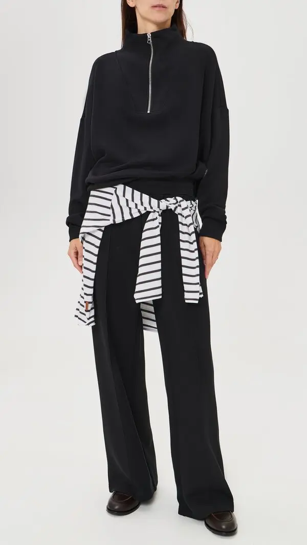 Varley The Petite Wide Leg Pant 28 - Black